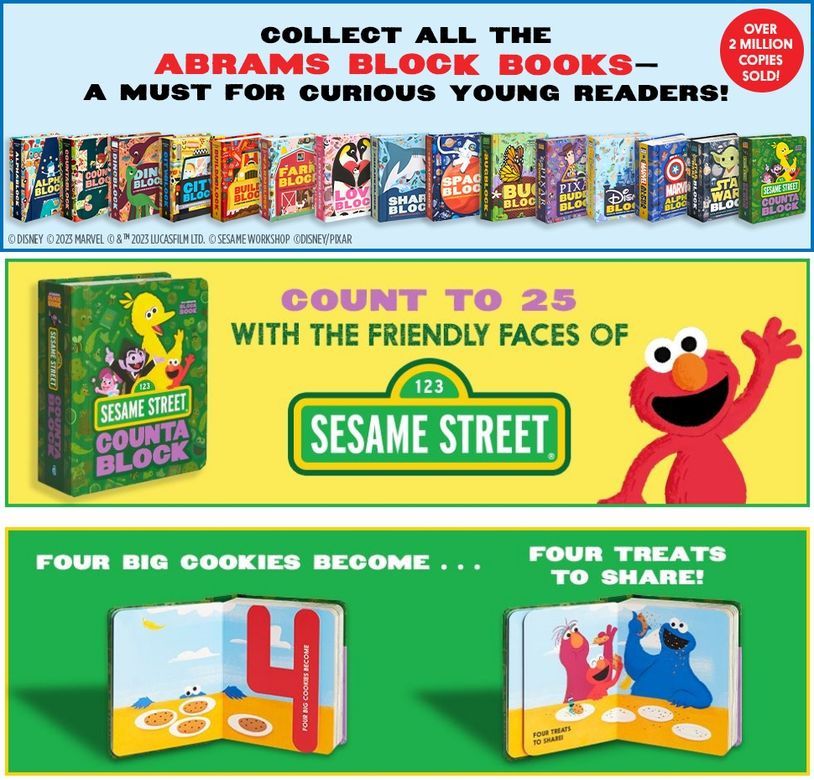 Sesame Street Countablock (an Abrams Block Book) | Peski Studio - 교보문고