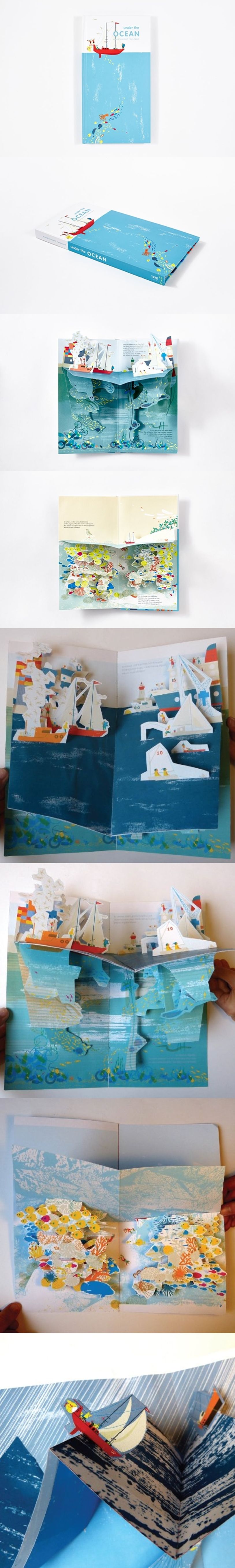 Under the Ocean (Pop Up Book) | Anouck Boisrobert - 교보문고