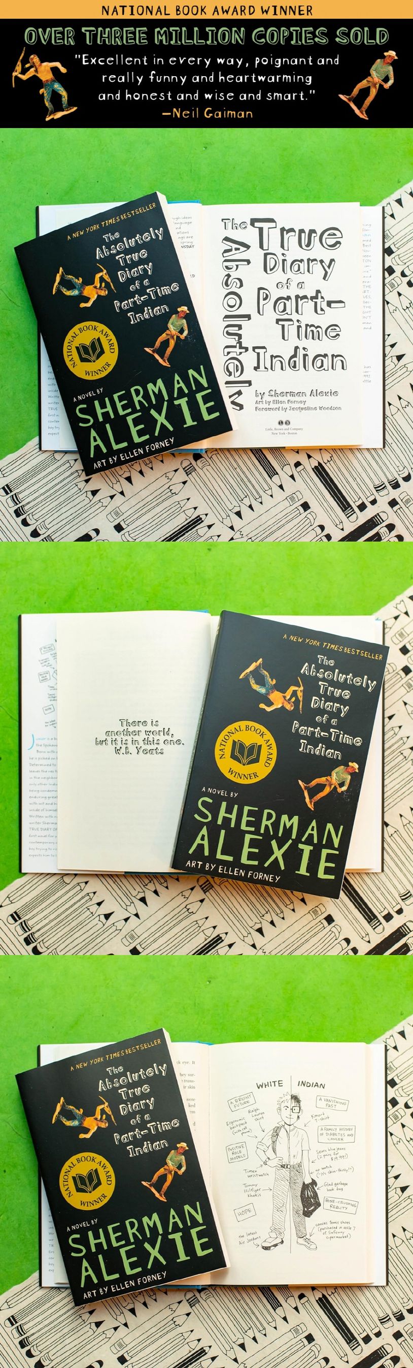 The Absolutely True Diary of a Part-Time Indian | Alexie, Sherman - 교보문고