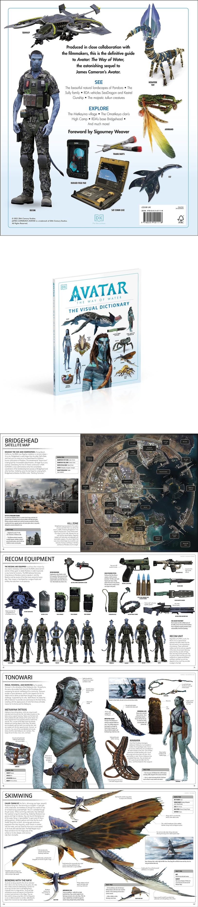 Avatar the Way of Water: The Visual Dictionary | Izzo, Joshua - 교보문고