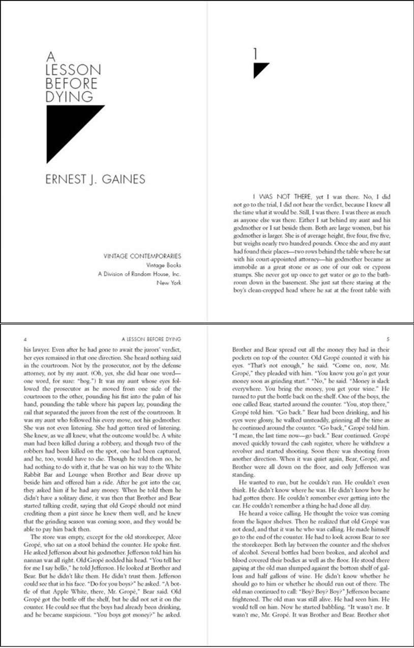 A Lesson Before Dying | Gaines, Ernest J. - 교보문고