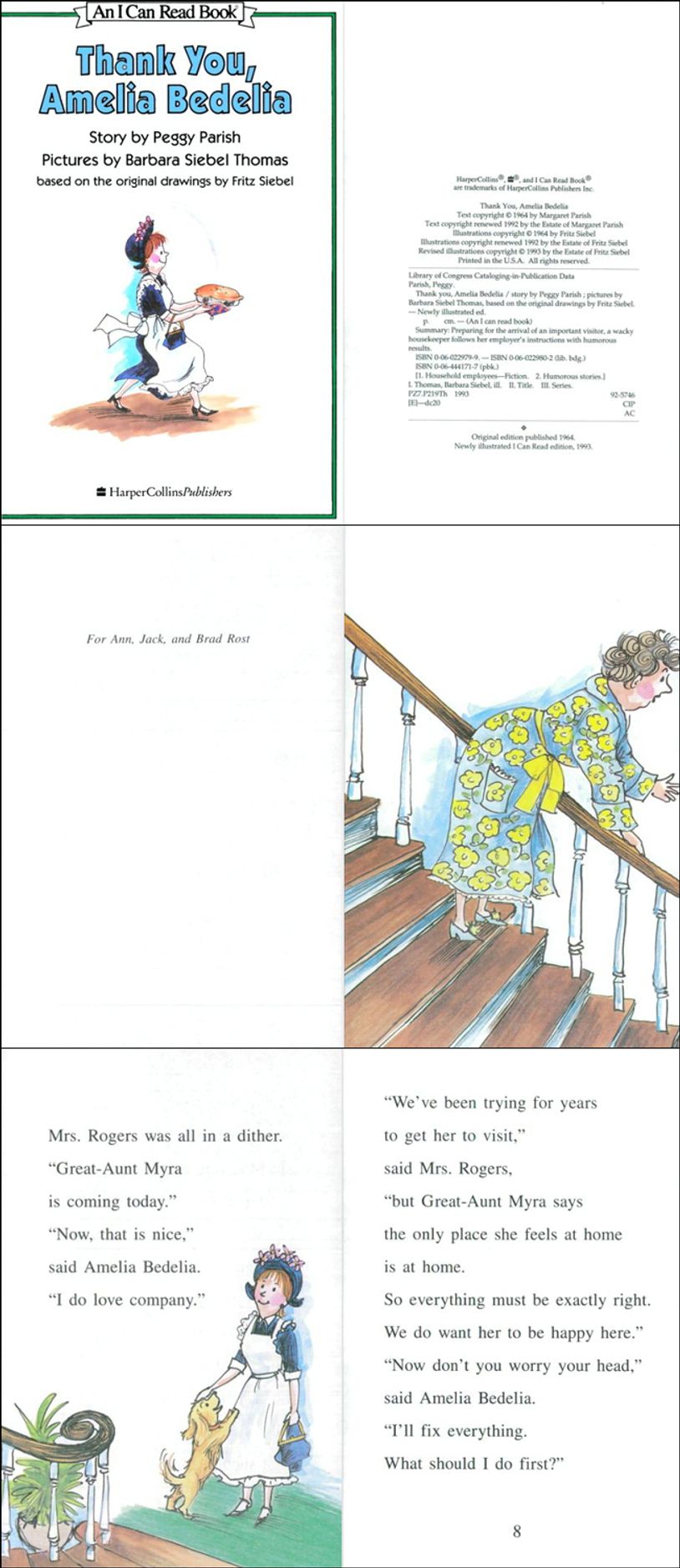 Thank You, Amelia Bedelia | Peggy Parish - 교보문고