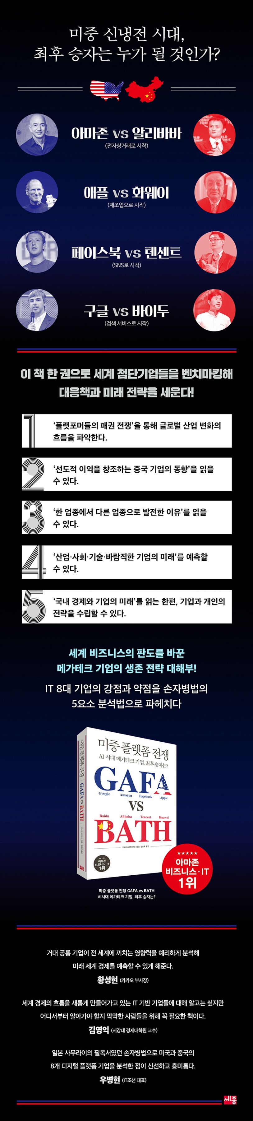 미중 플랫폼 전쟁 GAFA vs BATH | 다나카 미치아키 - 교보문고