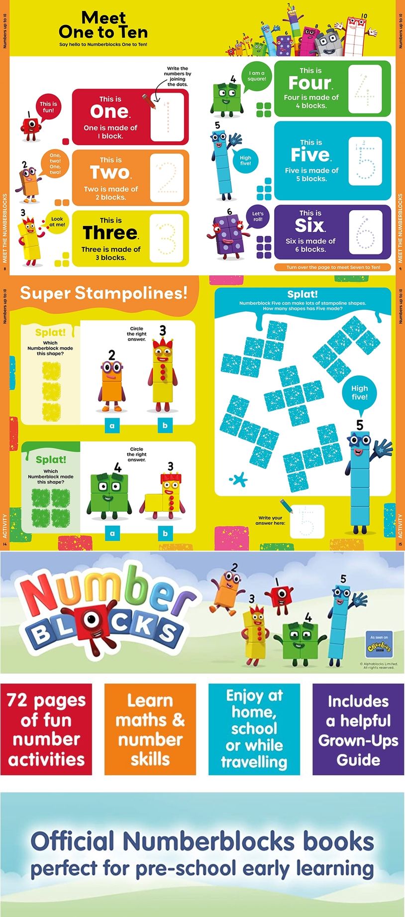 Numberblocks Annual 2024 | Sweet Cherry Publishing - 교보문고