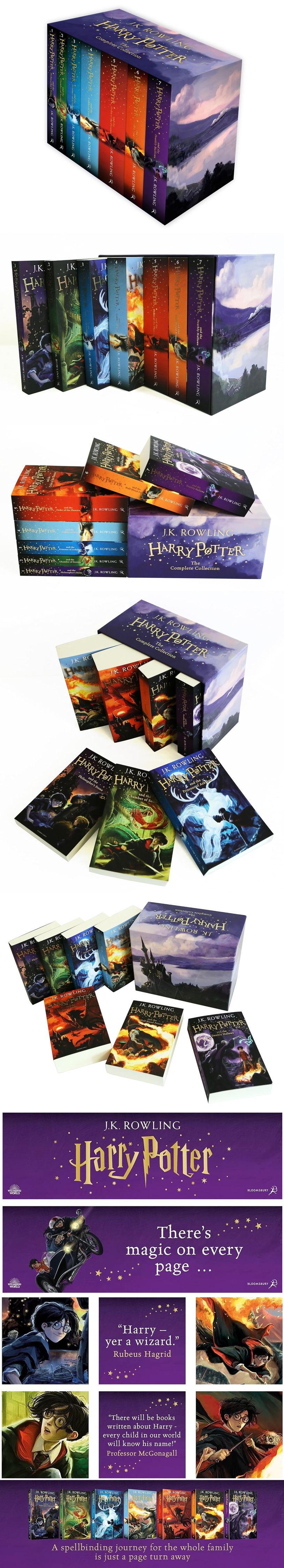 Harry Potter Box Set: The Complete Collection 해리포터 영국판 박스세트 | 조앤 K. 롤링 ...
