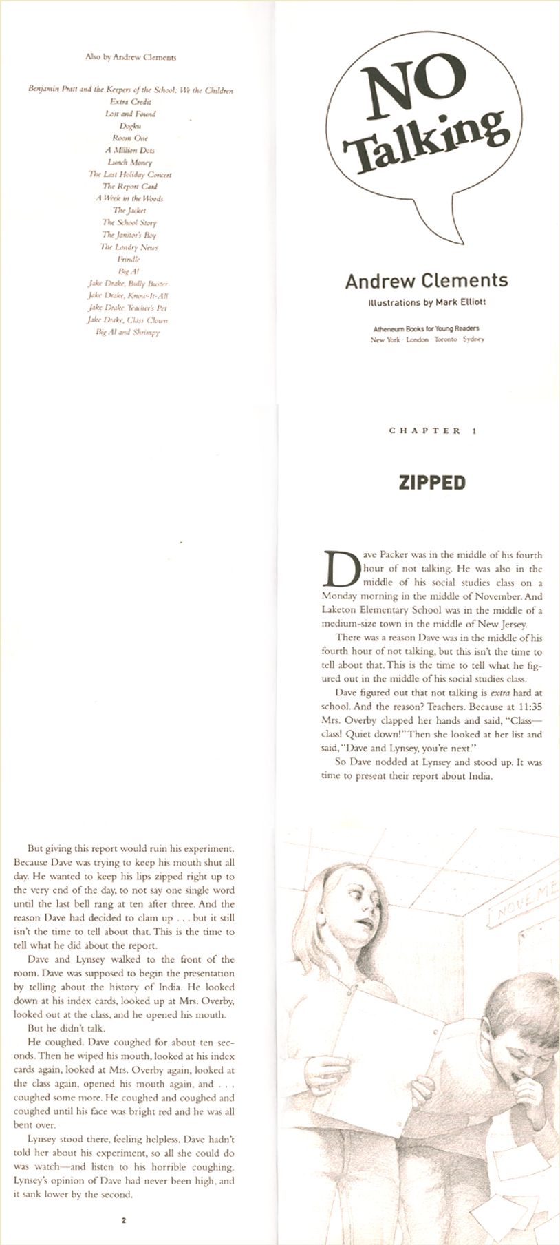 No Talking | Andrew Clements - 교보문고