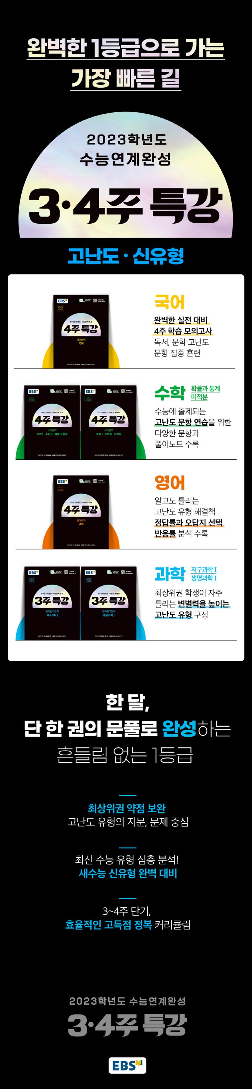 EBS 수능연계완성 3주 특강 고난도 신유형 생명과학1(2022)(2023 수능 대비) | EBS교육방송 편집부 - 교보문고