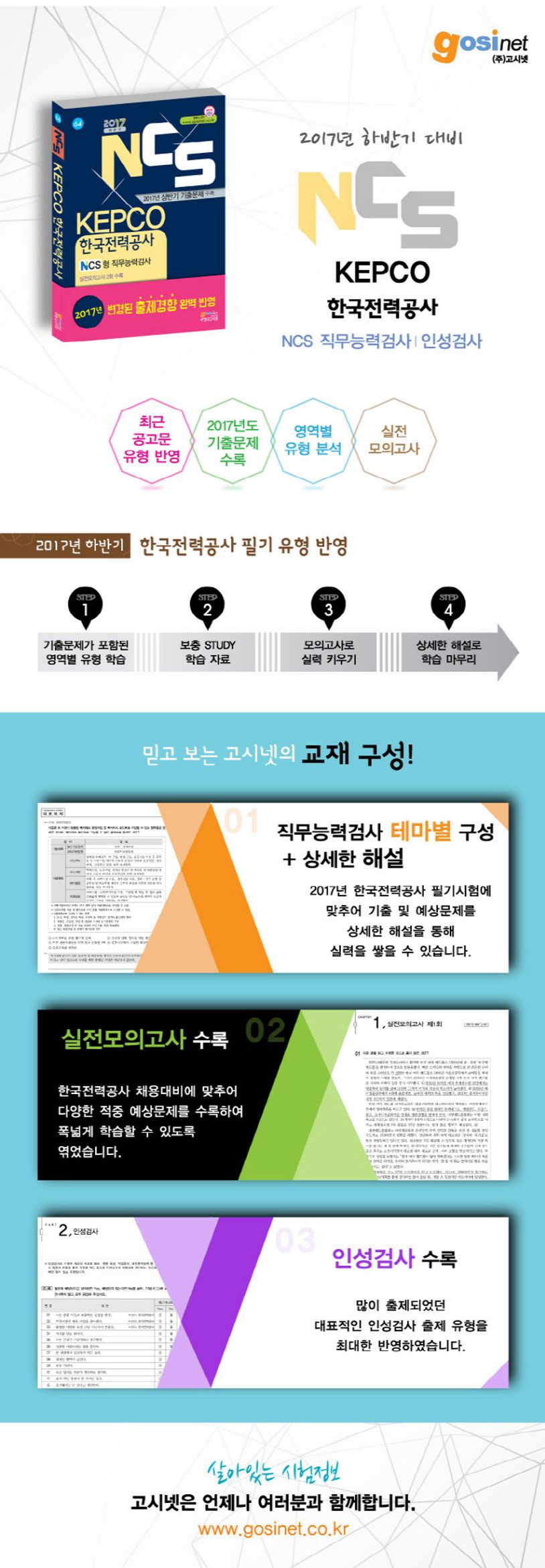 NCS KEPCO 한국전력공사 NCS형 직무능력검사(2017 하반기) | 한국고시회 편집부 - 교보문고