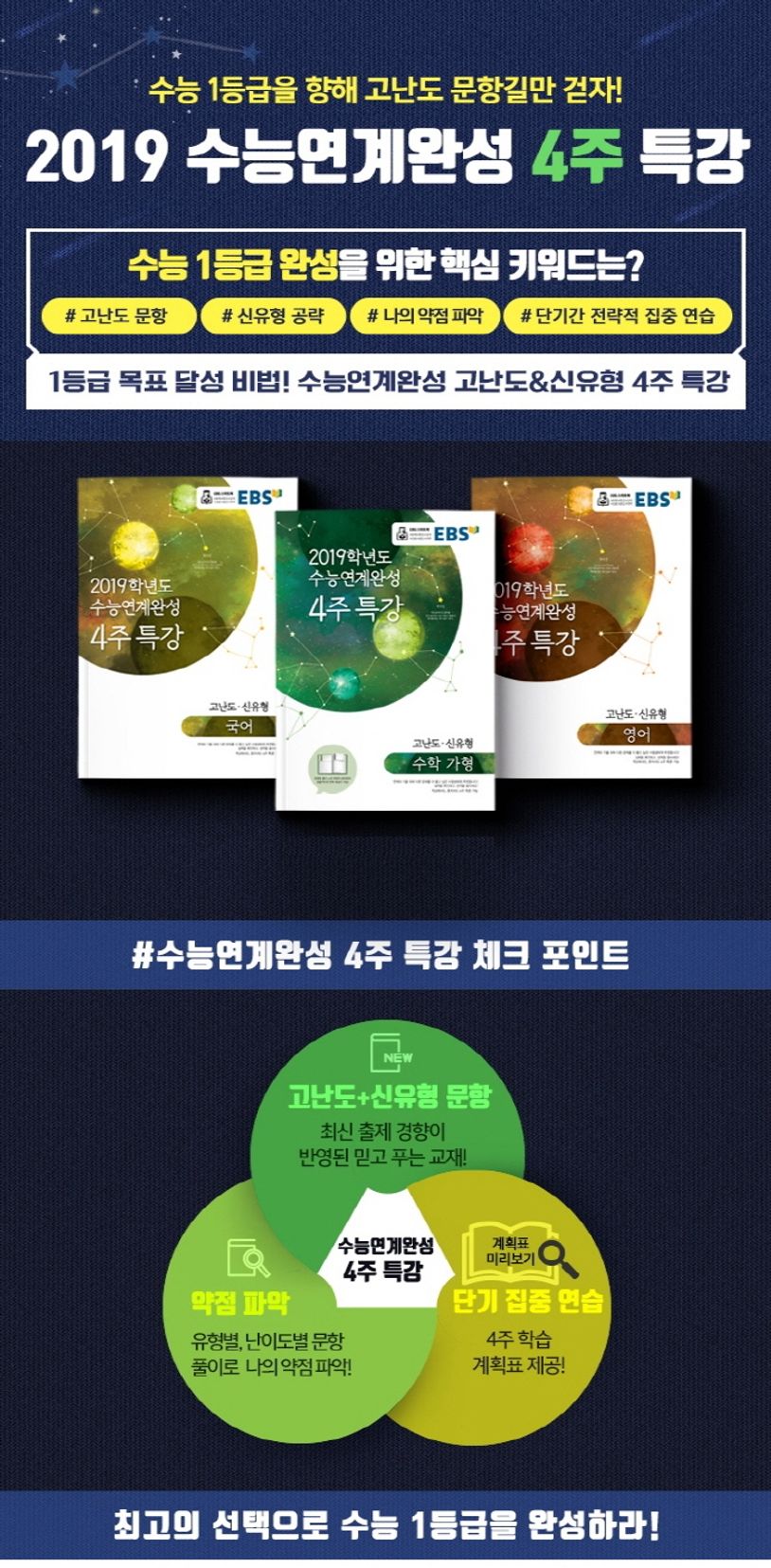 고등 국어 4주 특강(2019) | EBS교육방송 편집부 - 교보문고