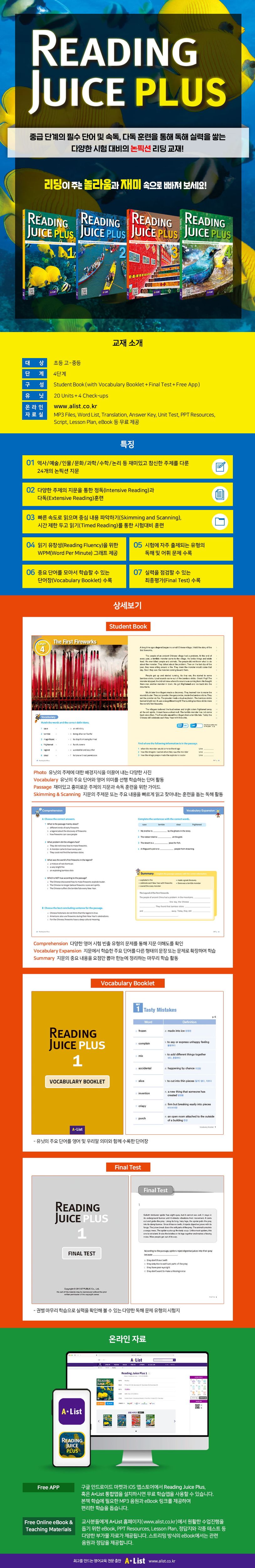 Reading Juice Plus 4 SB (with App) | Debra J. Housel - 교보문고